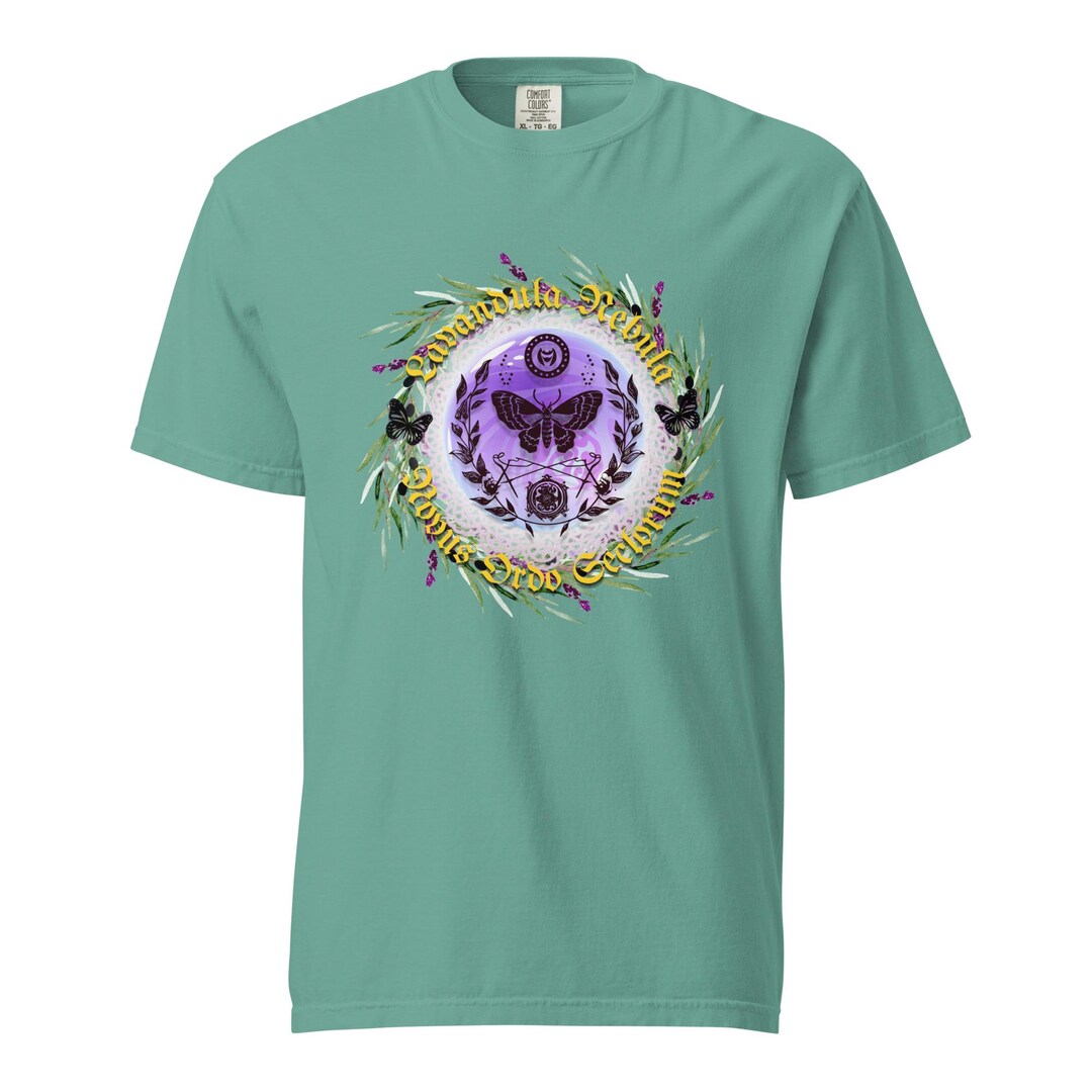 Lavender Nebula Gothic Æther Fearless Tee Comfort Colors Tshirt ...