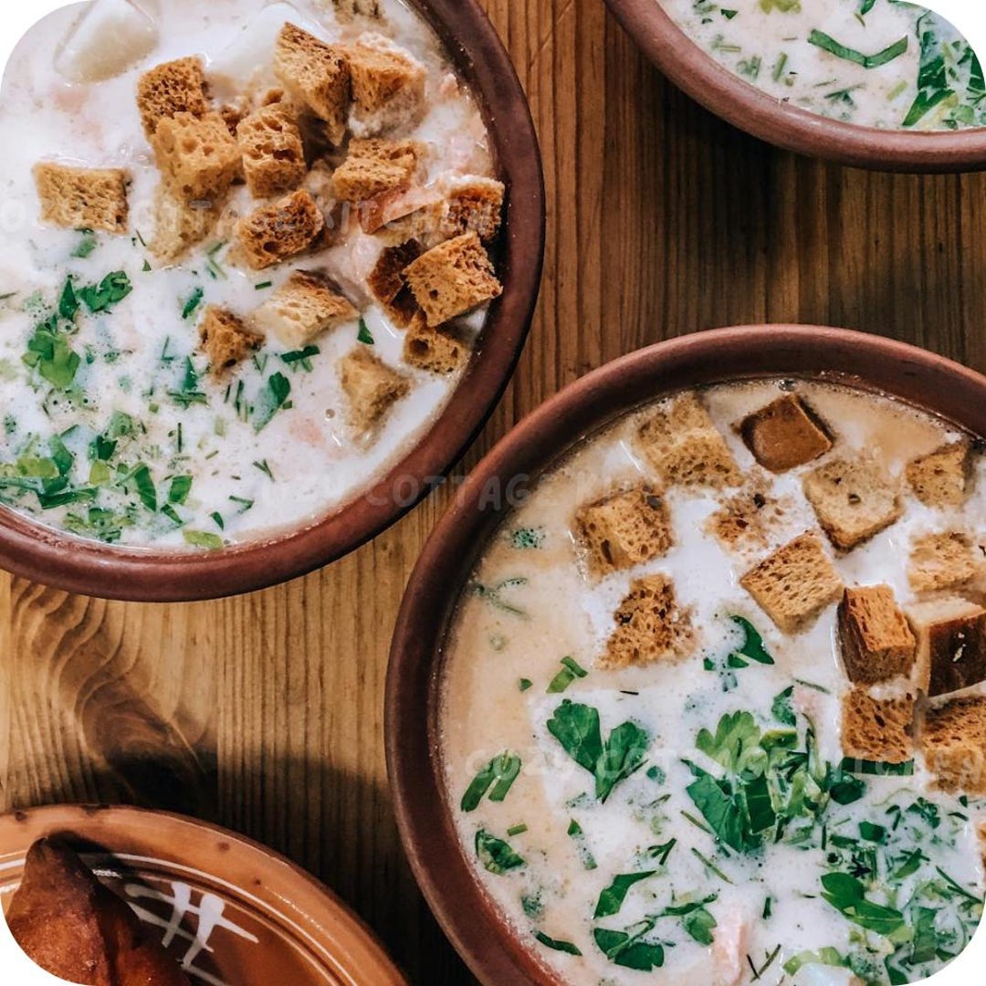 BEST Medieval Creamy Fish Chowder With Potatoes Recipe DIY Hearty White ...