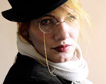 With a monocle and | Etsy