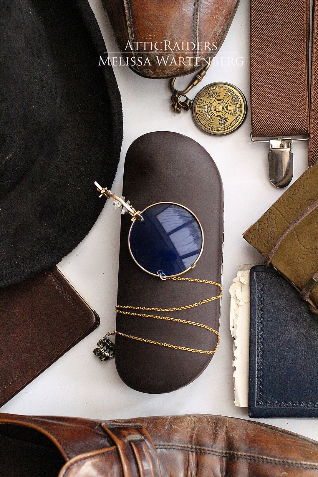 Monocle Eyewear, Blue Eyeglasses, Unique Gift for Men Who Have ...