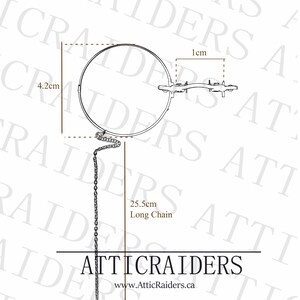 Red Lens Glasses for Women, Vampire Aesthetic Monocle for Men, Gothic ...