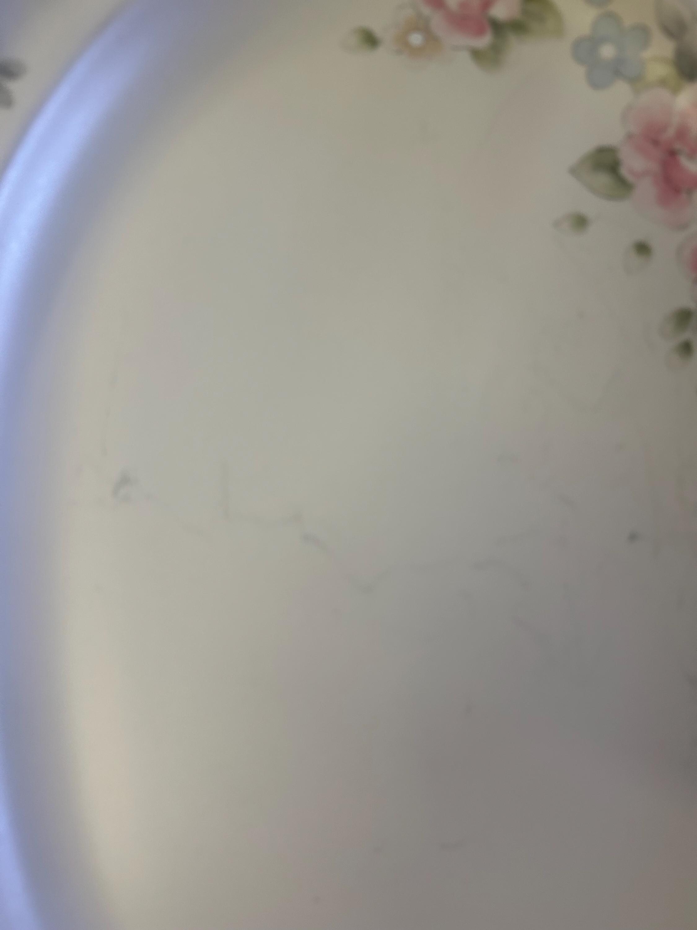 Pfaltzgraph Tea Rose Pattern Large Serving Platter - Etsy