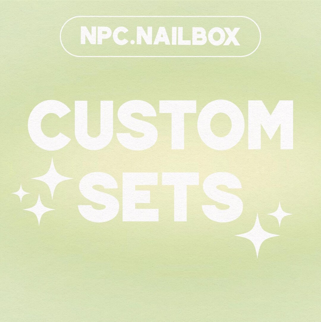 Custom Design Press on Nails: Any Shape, Size, Length - Etsy