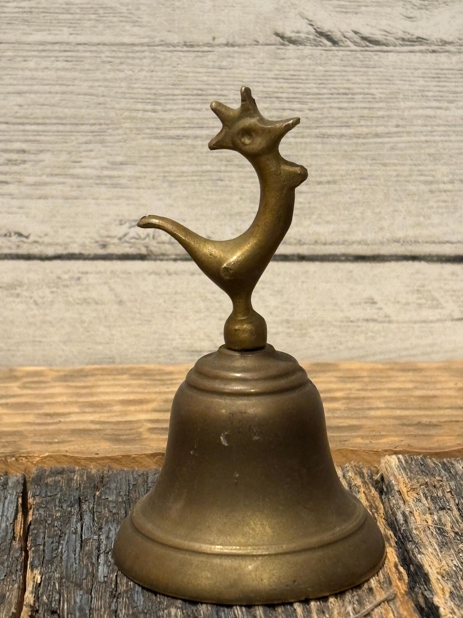 Brass Rooster Bell - Etsy