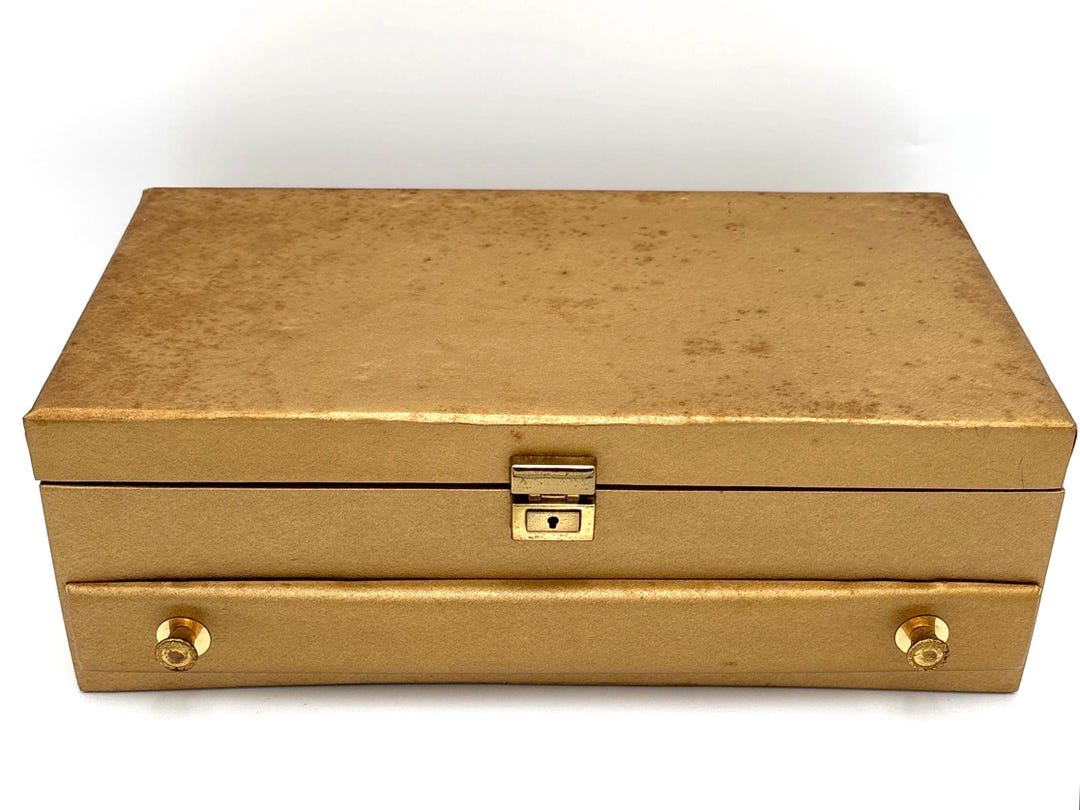 Vintage Lady Buxton Jewelry Box With Costume Jewelry Lot - Etsy