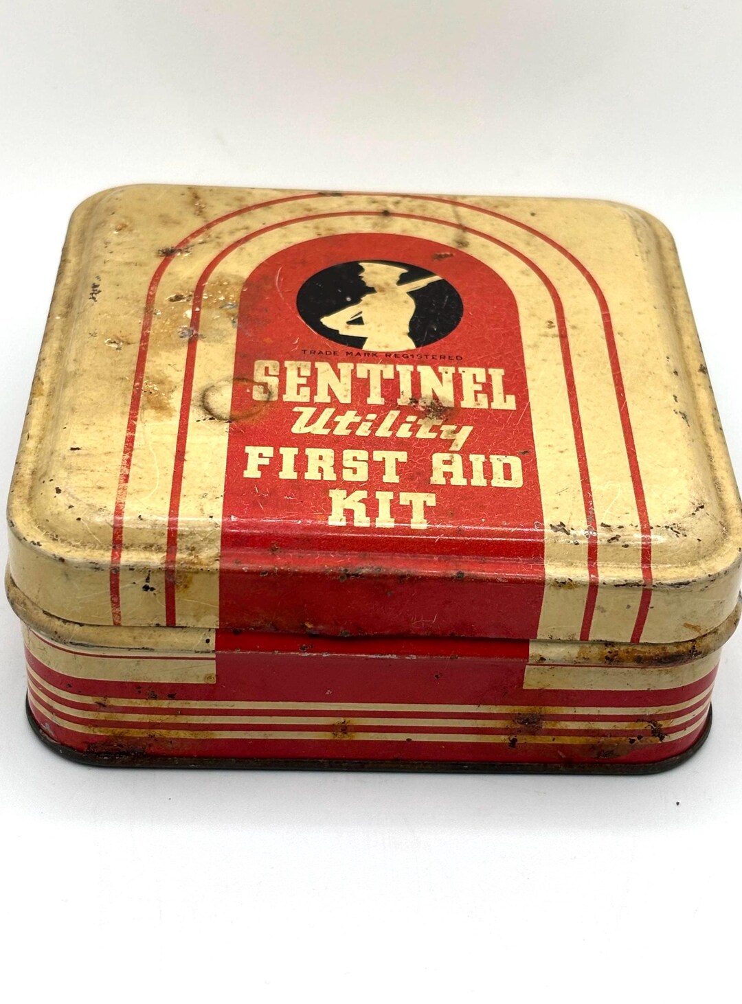 Vintage Sentinel First Aif Kit Tin - Etsy