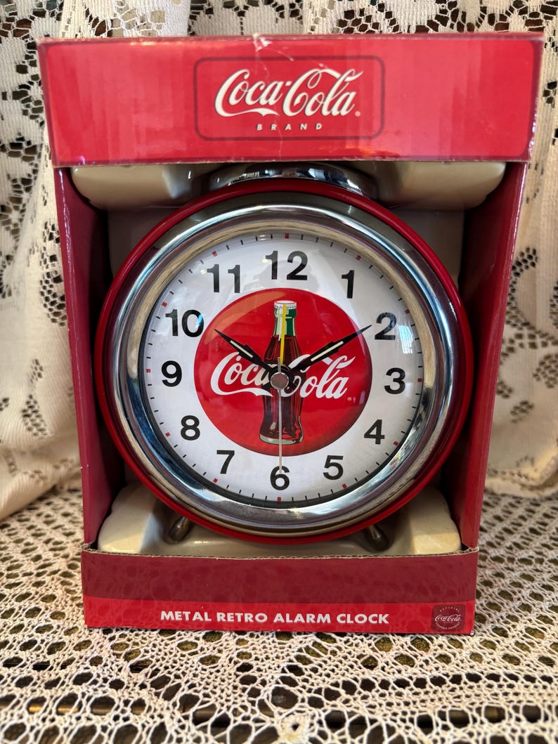 Retro Coca Cola Alarm Clock - Etsy
