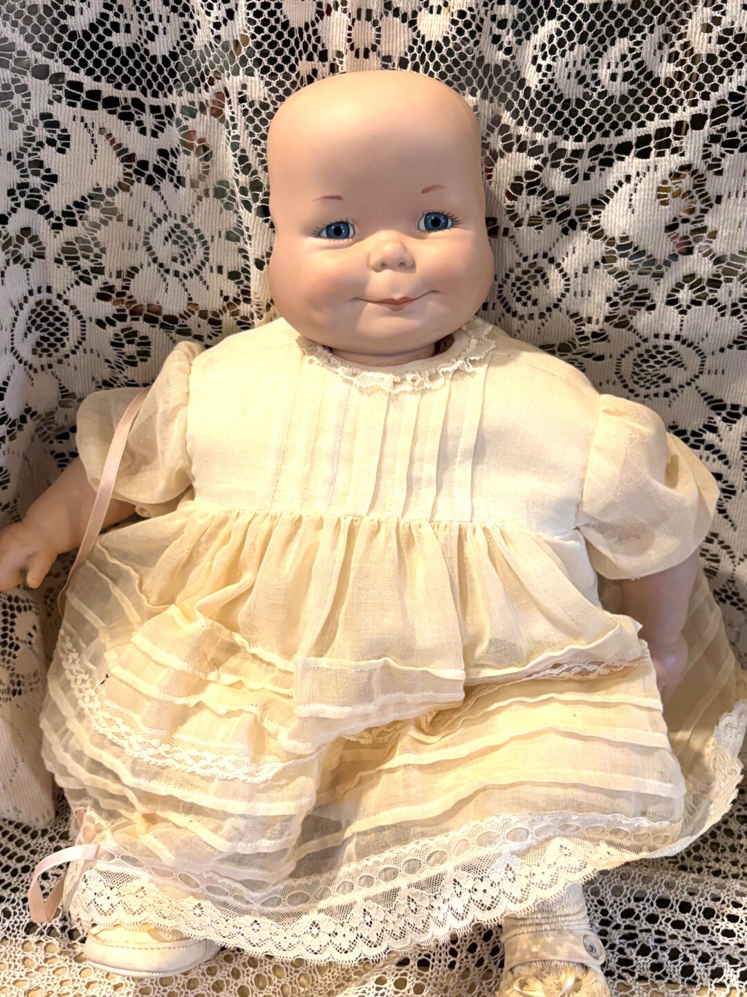 Antique Three Faced Doll - Etsy
