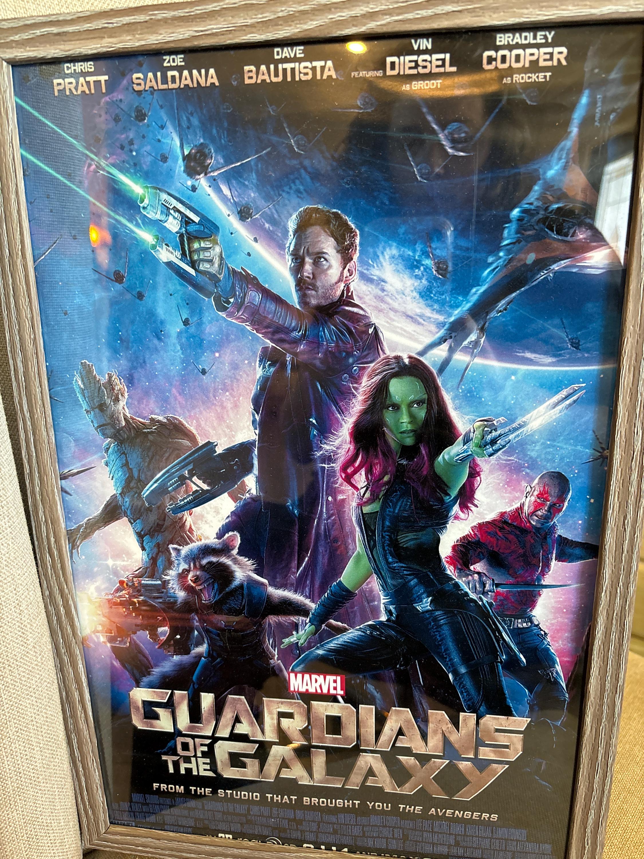 Framed Gaurdians of the Galaxy Poster - Etsy