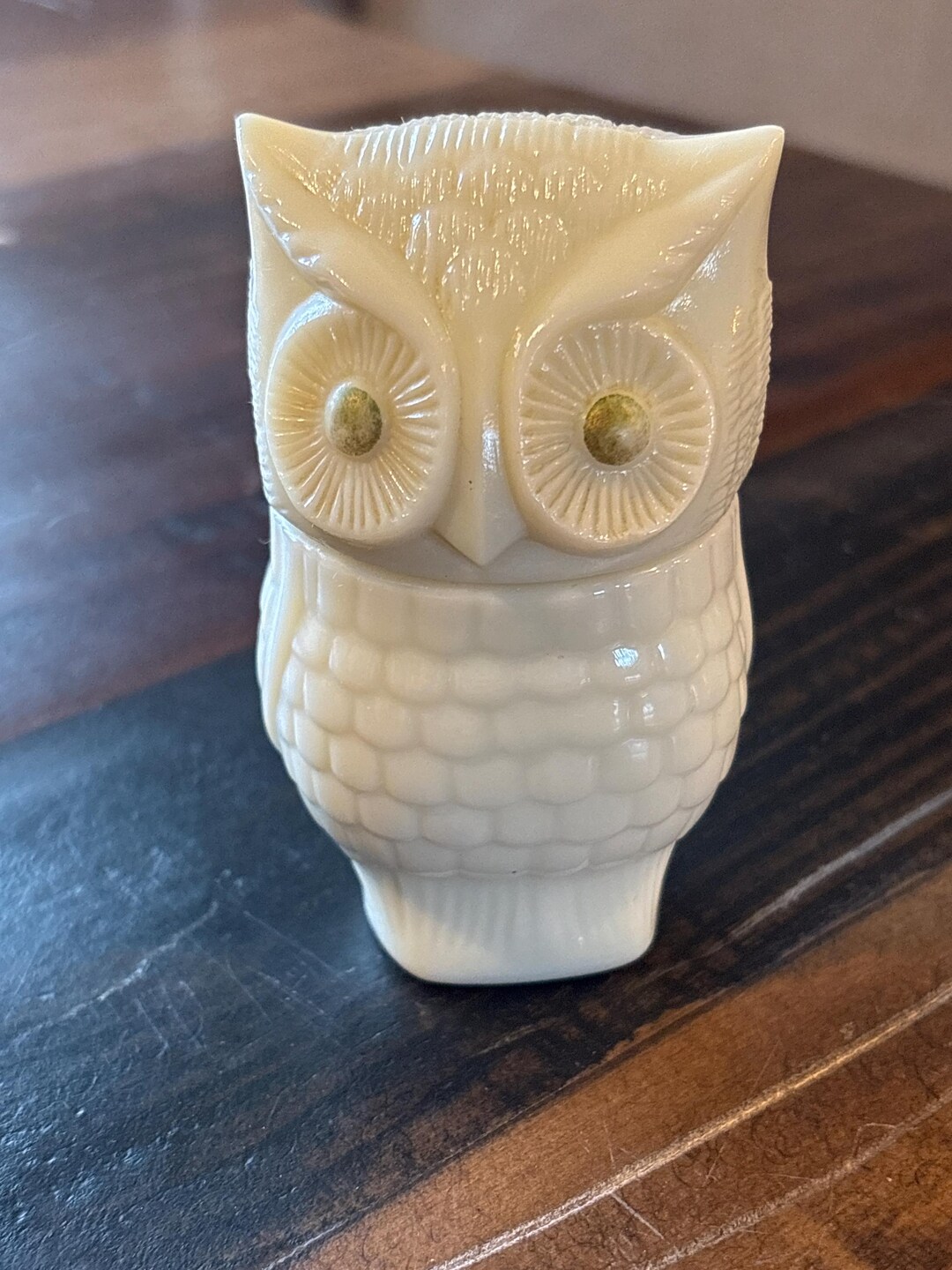 Avon Milk Glass Owl - Etsy