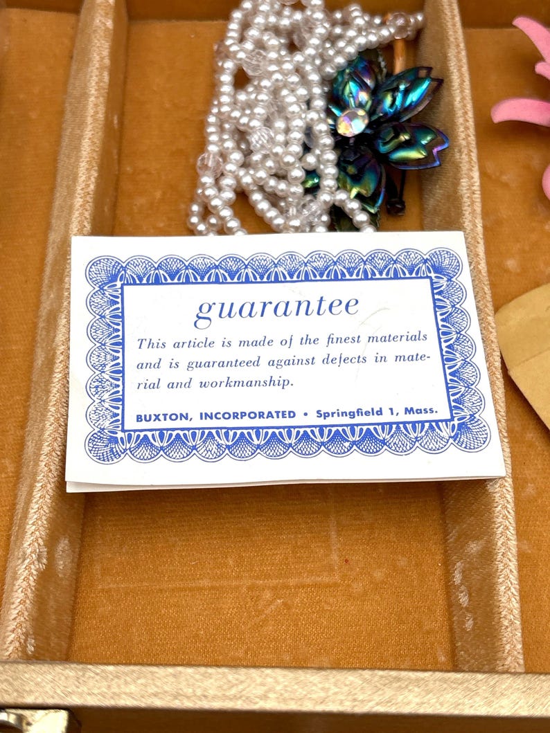 Vintage Lady Buxton Jewelry Box With Costume Jewelry Lot - Etsy