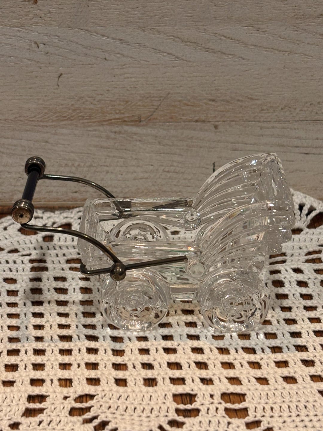 Italian Lead Crystal Baby Carriage - Etsy