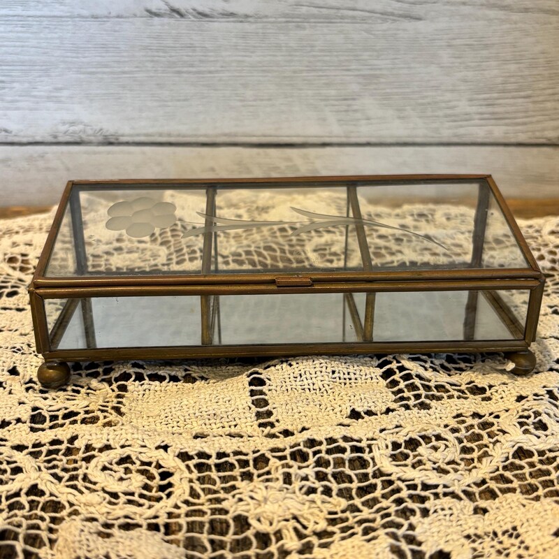 Glass Trinket Boxes - Etsy