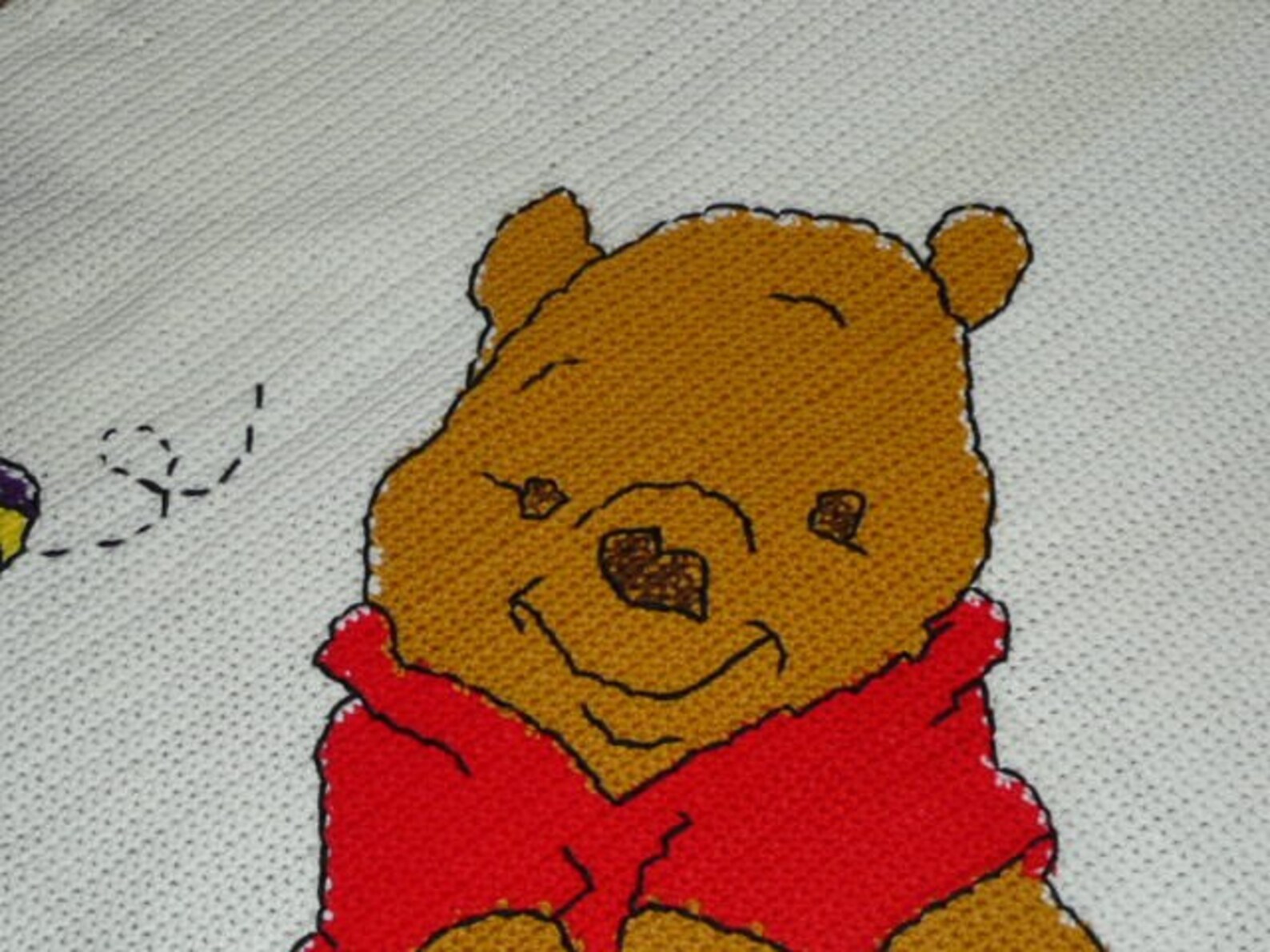 DISNEYS Winnie the Pooh Hand Crocheted Afghan Great for Babys Gift - Etsy