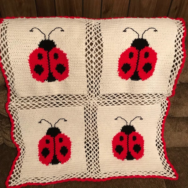Crochet Ladybug - Etsy