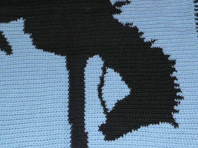 Rodeo Cowboy Bronco Rider Crochet Afghan Blanket Throw Cowboy up - Etsy