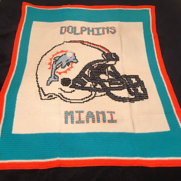 Dolphin Afghan - Etsy