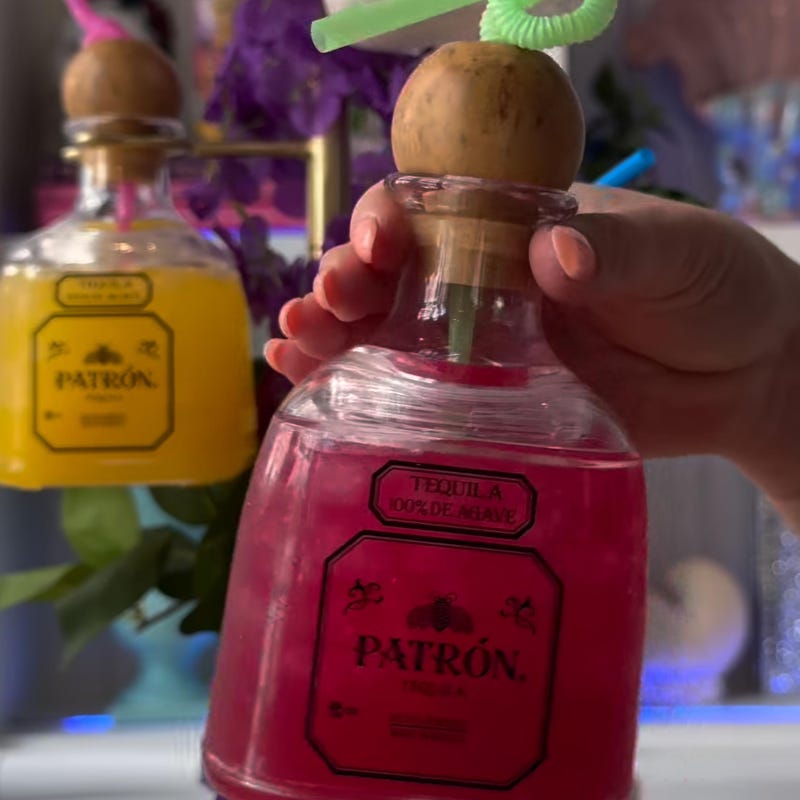 Plastic Patron Bottles - Etsy