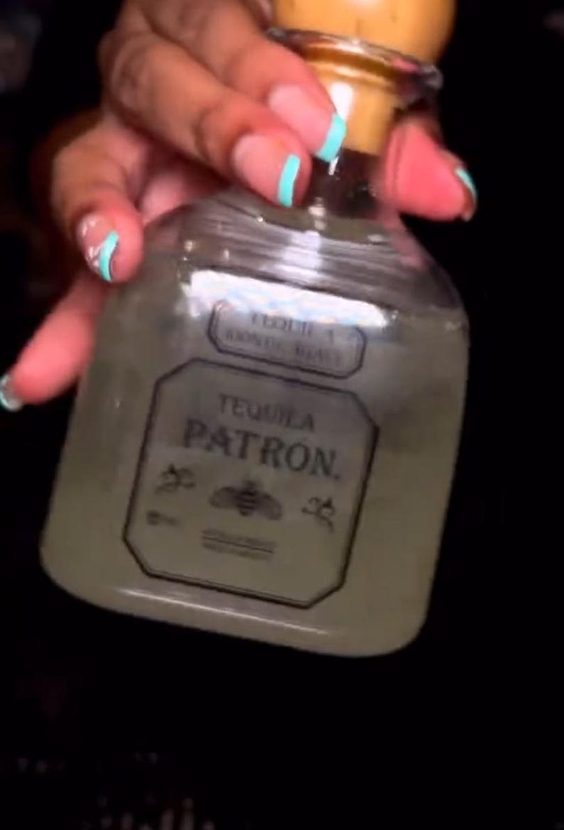 Patron Reusable Cup- With Straw Hole Cork - Etsy