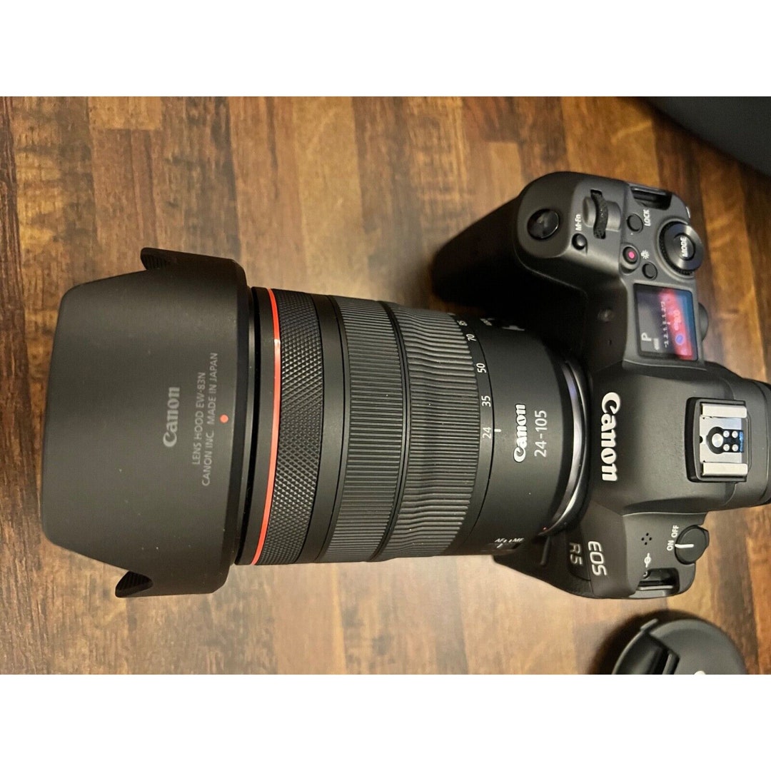 Camra EOS R5 Mirrorless Digital Camera With 24-105mm F4l Lens - Etsy