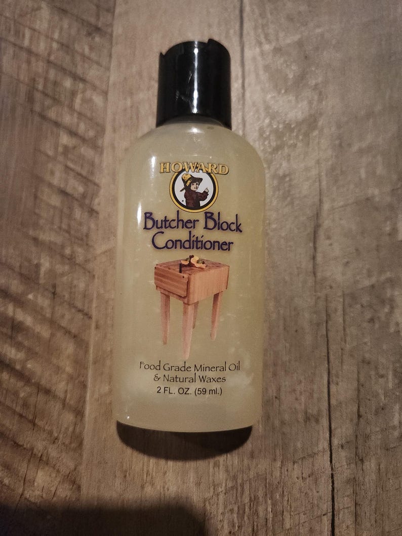 Howard Butcher Block Conditioner - Food Grade Mineral Oil and Natural ...