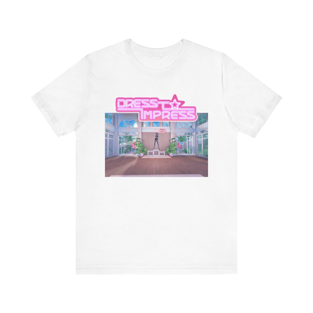 Pose 28 DTI Dress to Impress Roblox Fashion Game Unisex Jersey Short ...