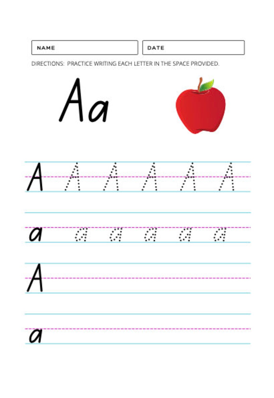 Children s Handwriting Practice Workbook PDF Available For Download Children s Handwriting Practice Workbook PDF Available For Download