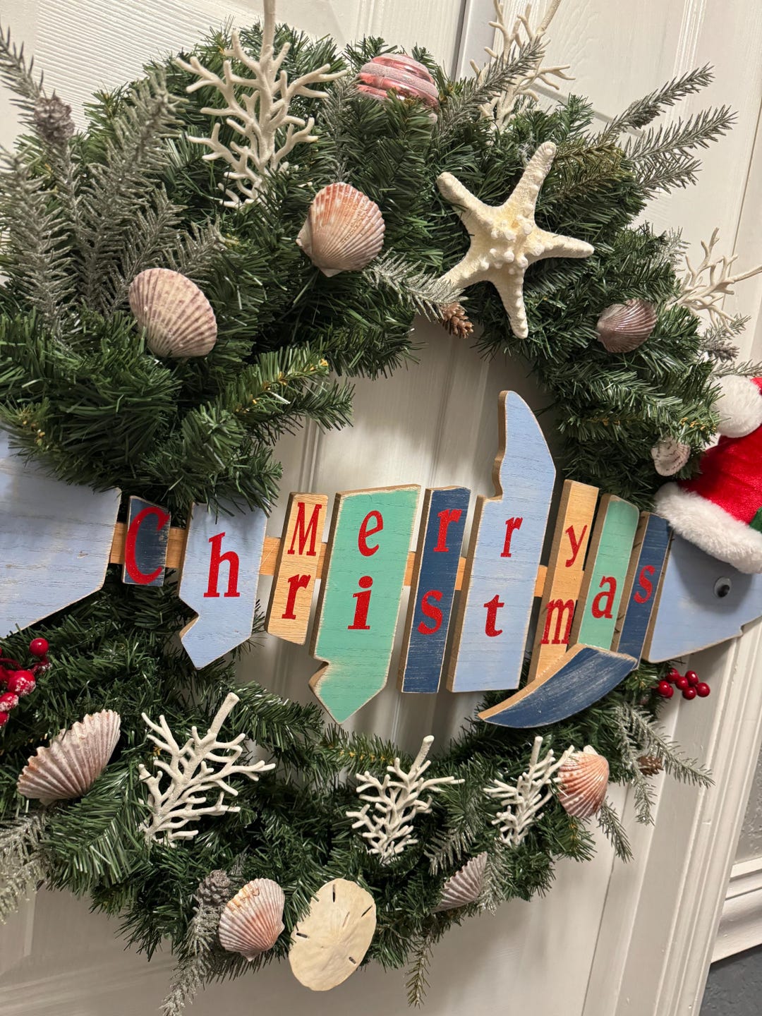 Nautical Welcome Fish Wreath - Etsy