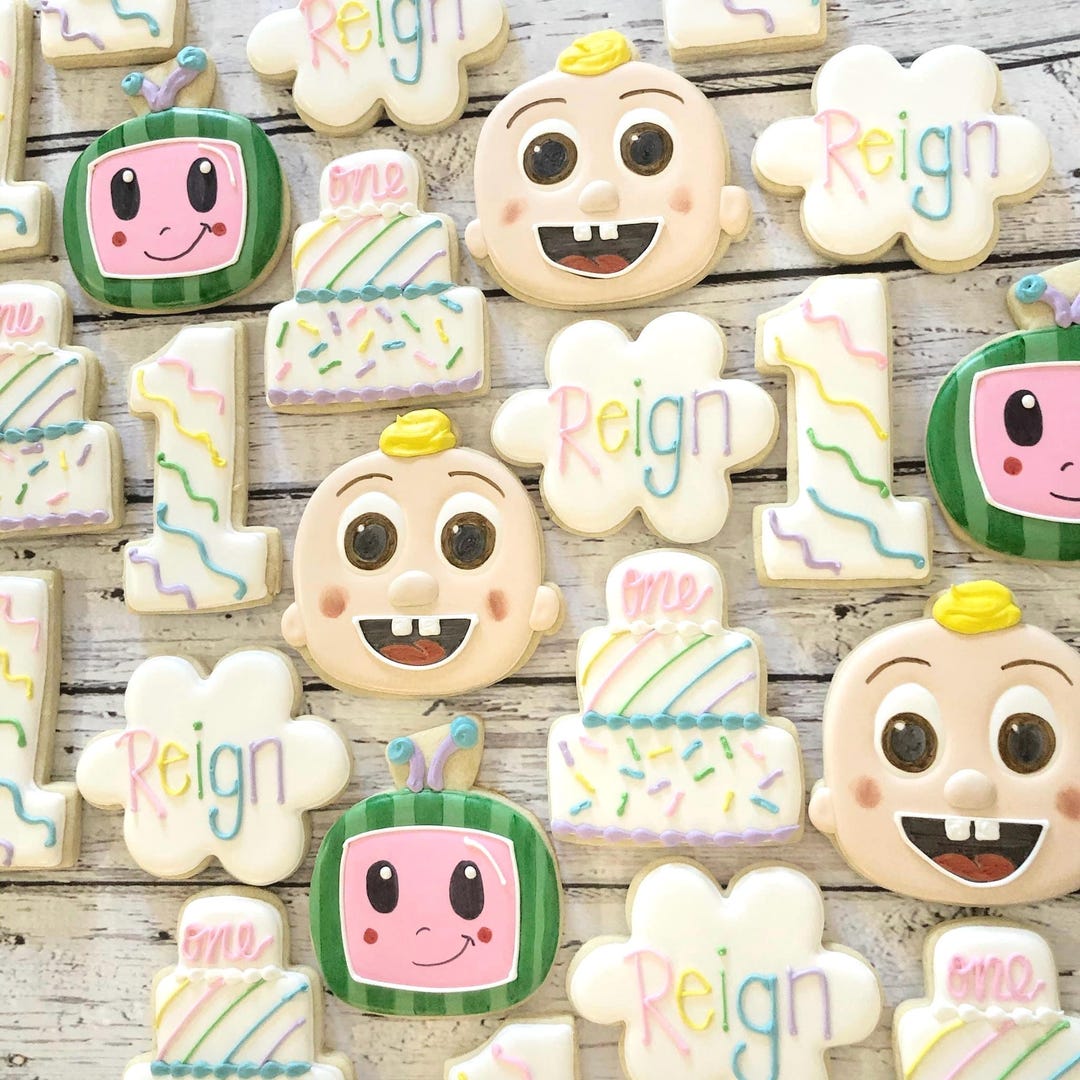 Cocomelon Cookies - Etsy