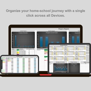 Comprehensive All-in-one Digital Home-school Planner Bundle ...