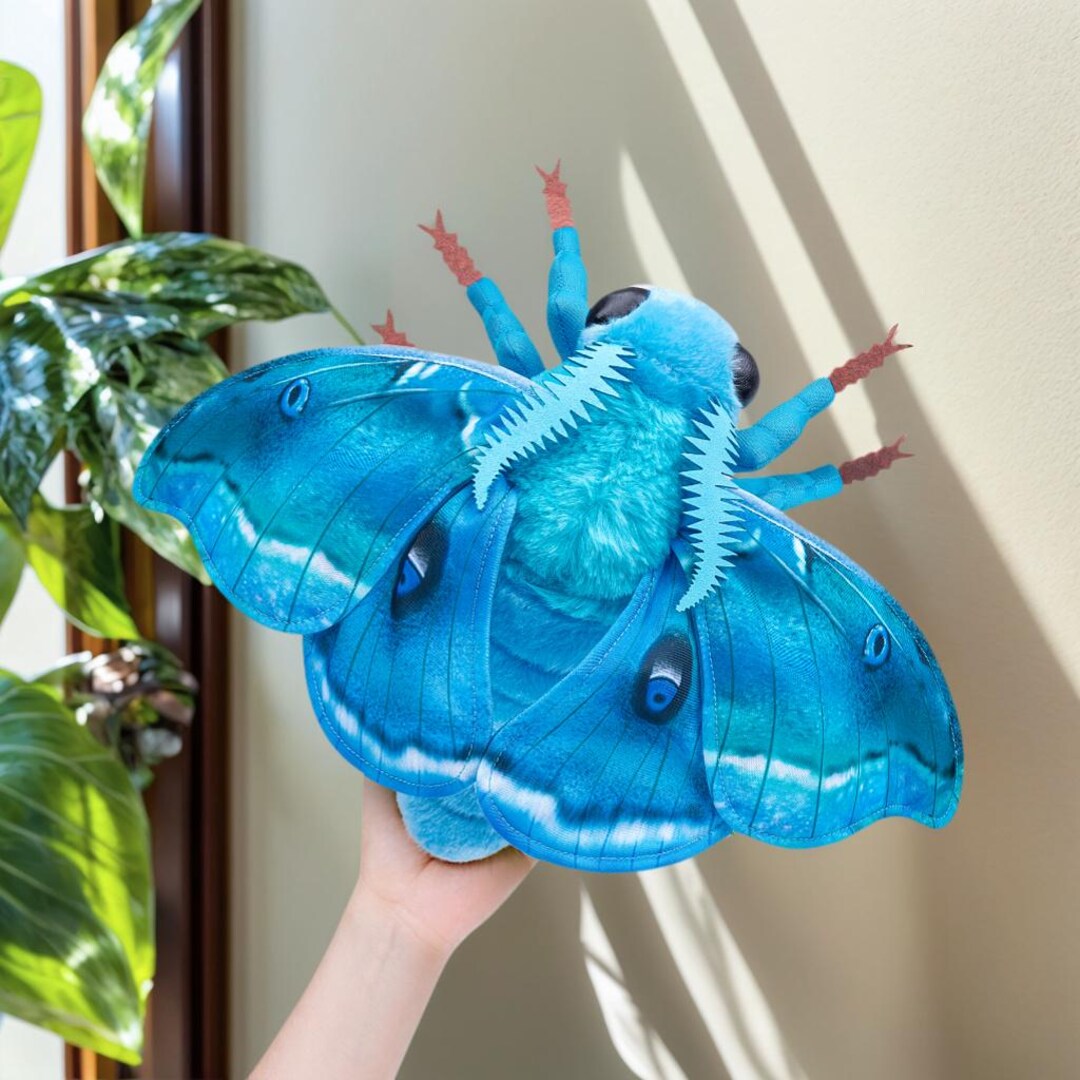 Moth Plush, Moth Stuffed Animal Doll, Soft Realistic Toys for Her,him ...