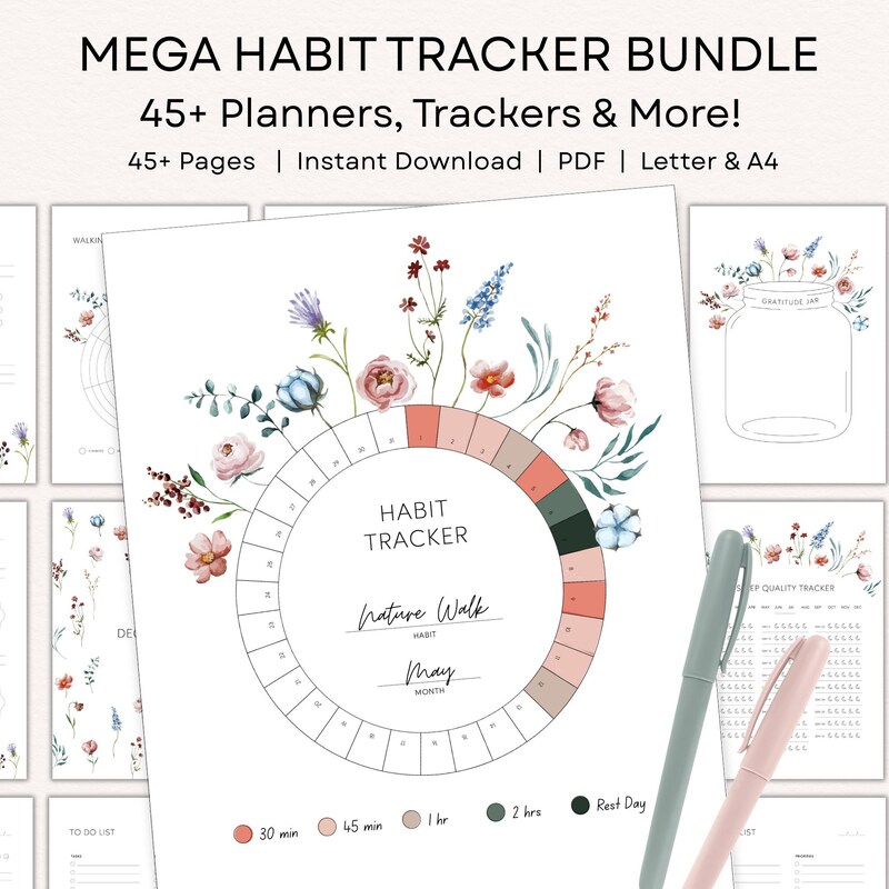 Habit Tracker - Etsy