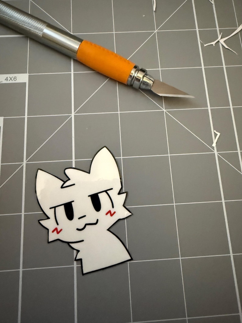 Boykisser Vinyl Sticker - Etsy