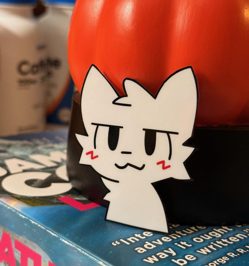 Boykisser Vinyl Sticker - Etsy