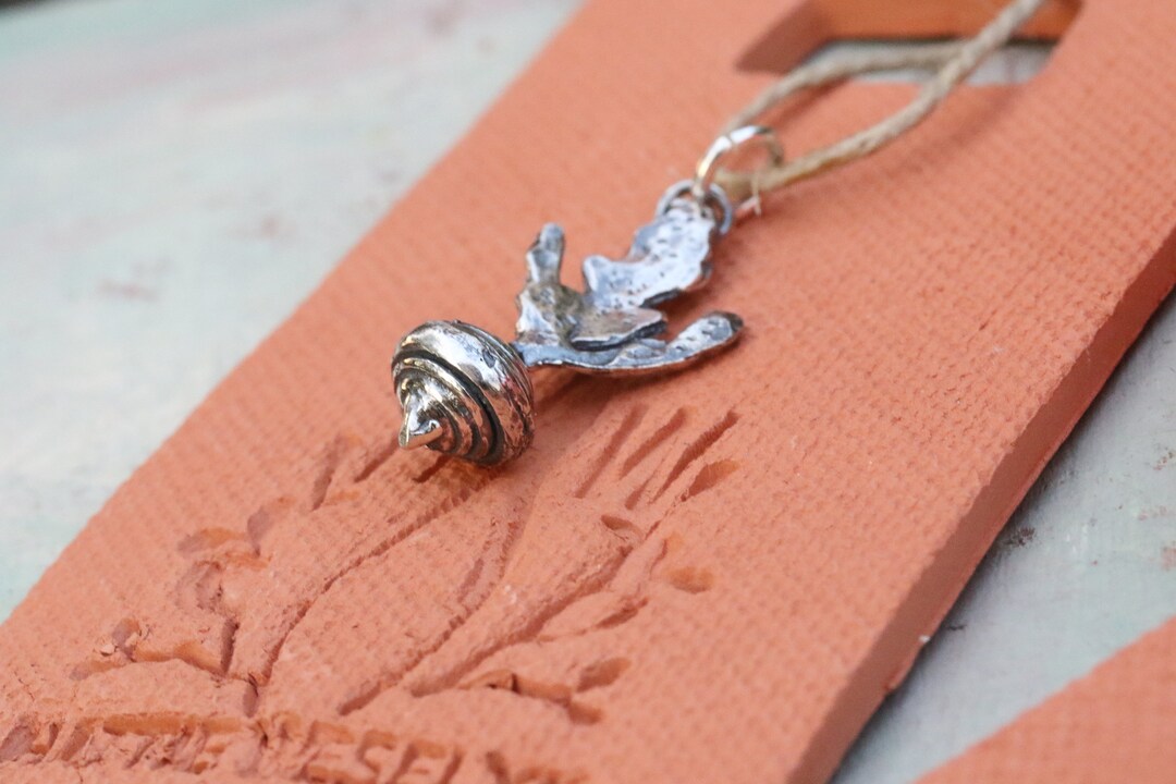 Turnip Garden Charm Necklace, Botanical Jewelry - Etsy