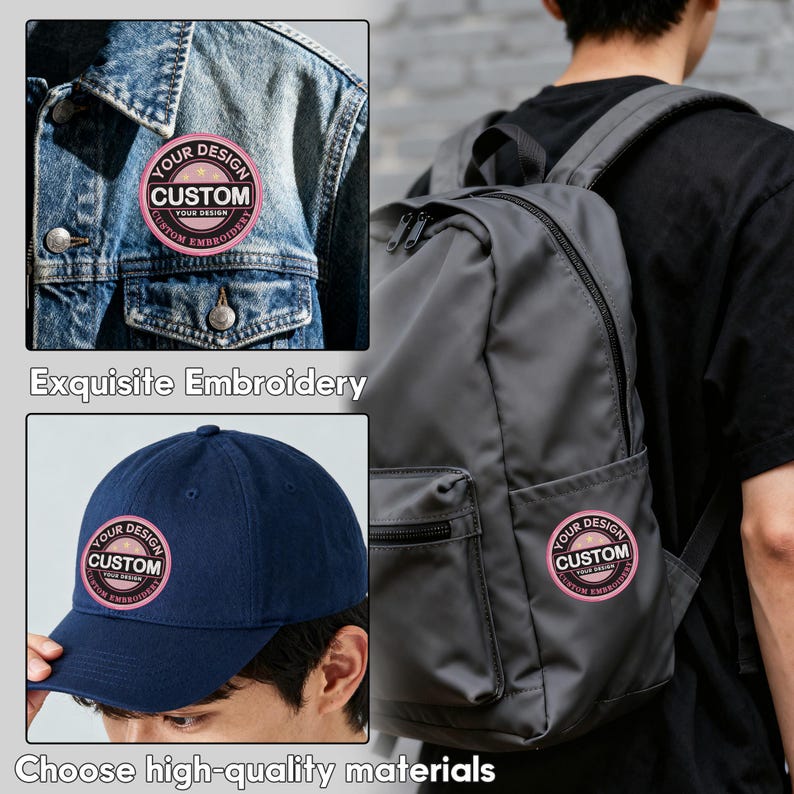 Personalized Logo Patches,sew On/iron on Patch Applique for Clothes ...