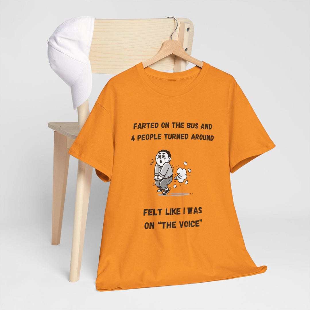 Farted on the Bus T-shirt: Cringe Humor Unisex Tee - Etsy