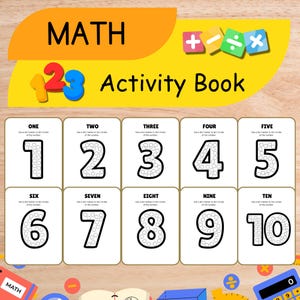 70+ Printable Math Activity Pages for Preschool and Kindergarten ...