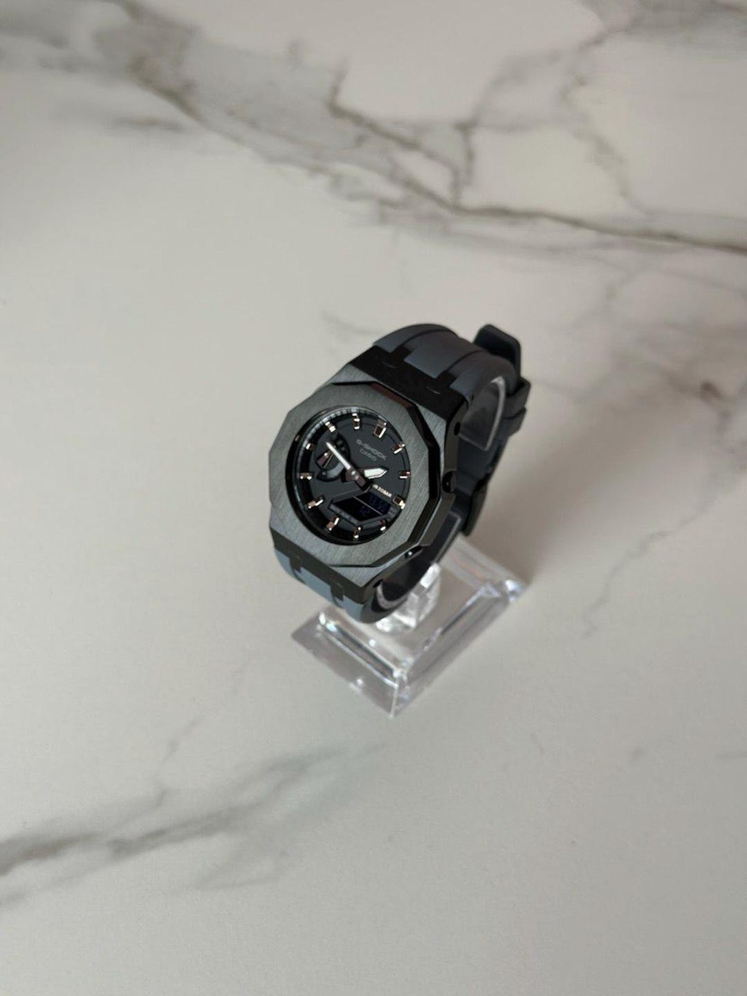 Casio G-shock - Gray Black - GMA-2100 Custom - Etsy