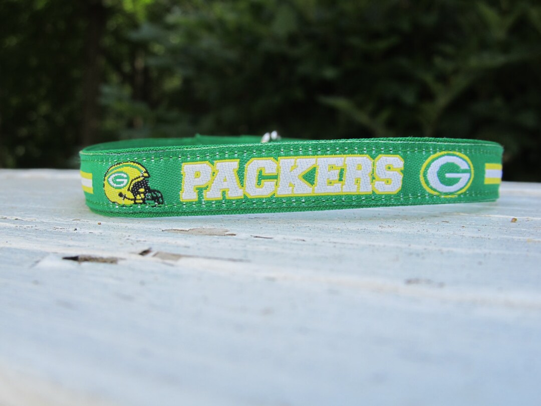 Green Bay Packers Cat or Small Dog Collar With Option of Green, Black ...