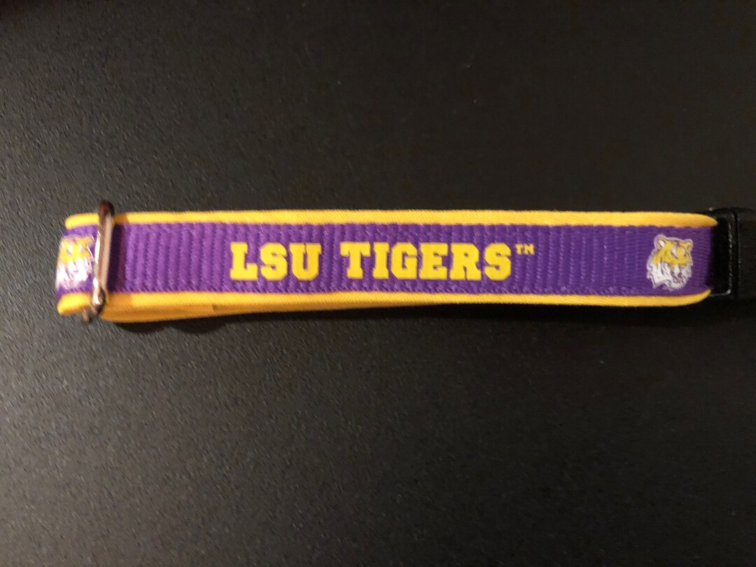 Louisiana State University LSU Cat or Small Dog Collar With Option of ...