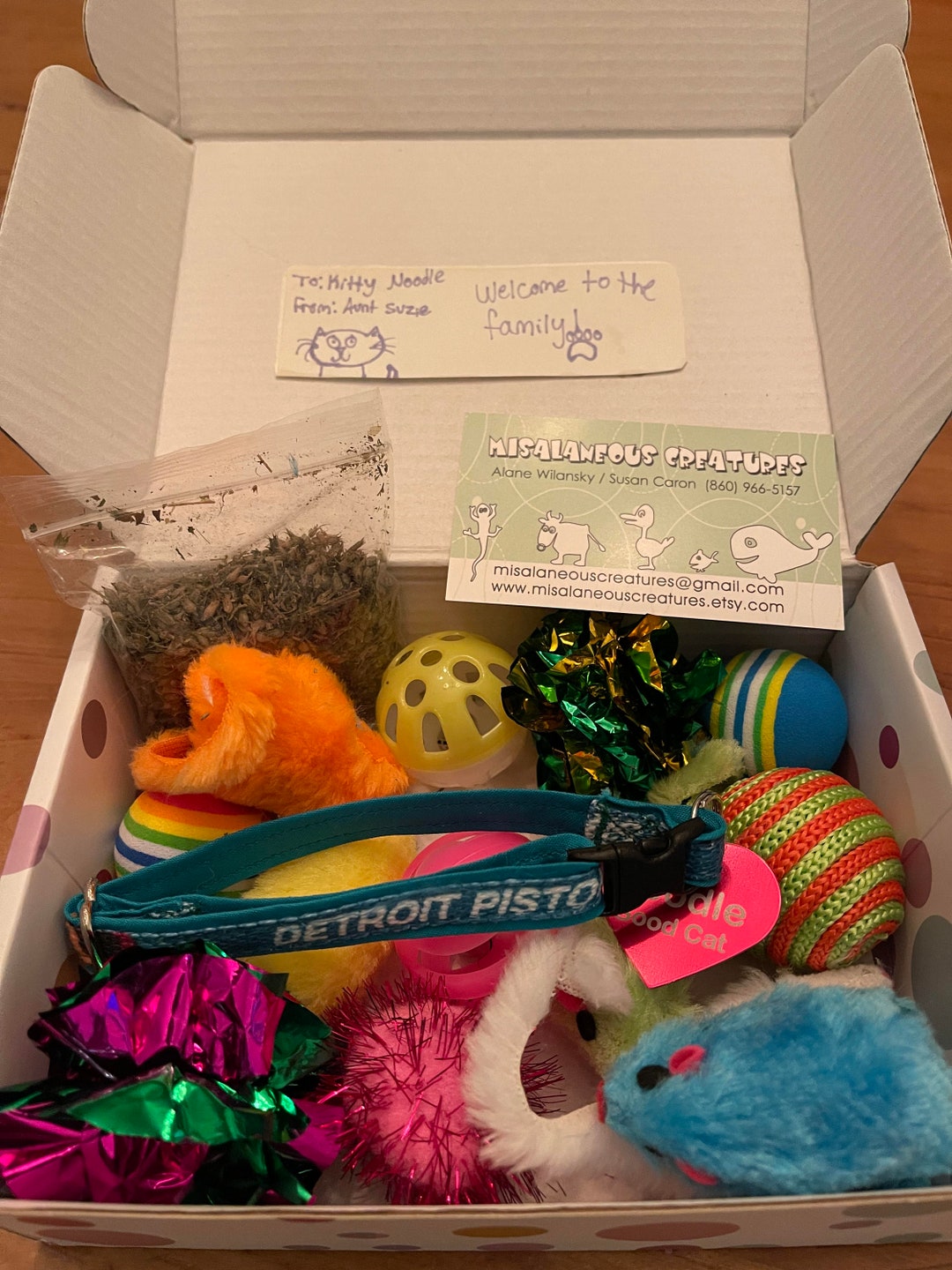 Cat Gift Box - Etsy