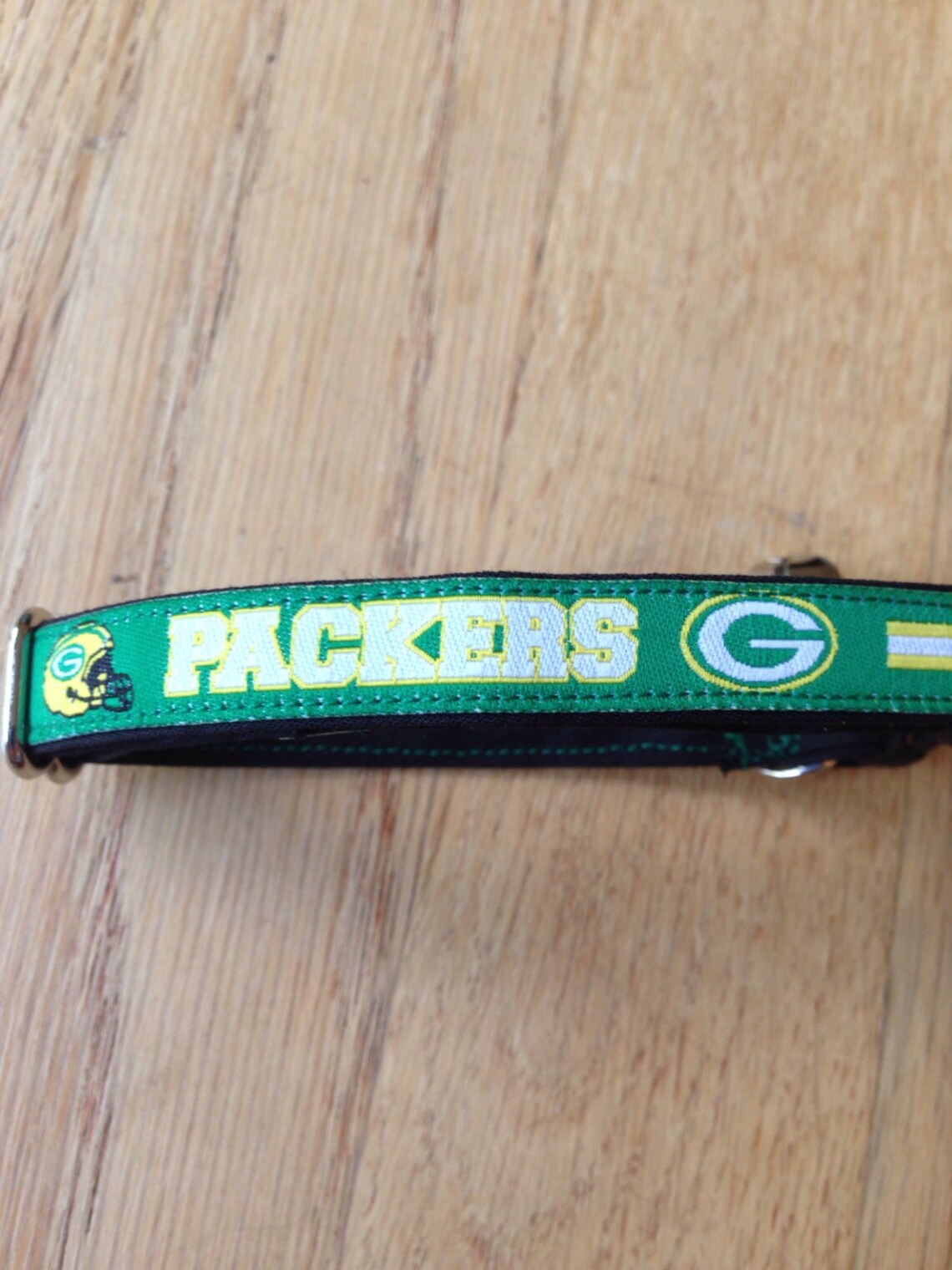 Green Bay Packers Cat or Small Dog Collar with Option of | Etsy