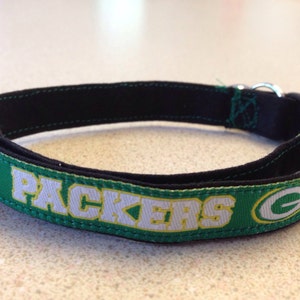 Green Bay Packers Cat or Small Dog Collar With Option of Green, Black ...
