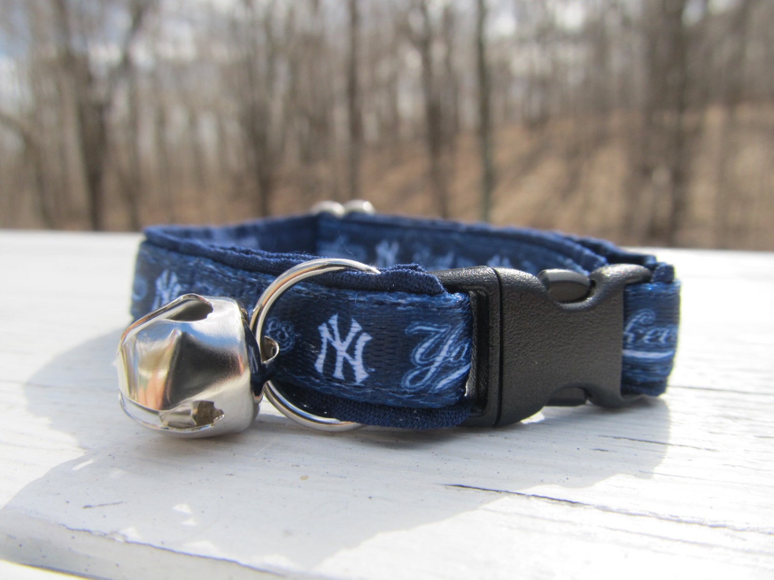 New York Yankees Cat or Small Dog Collar With Option of Blue - Etsy