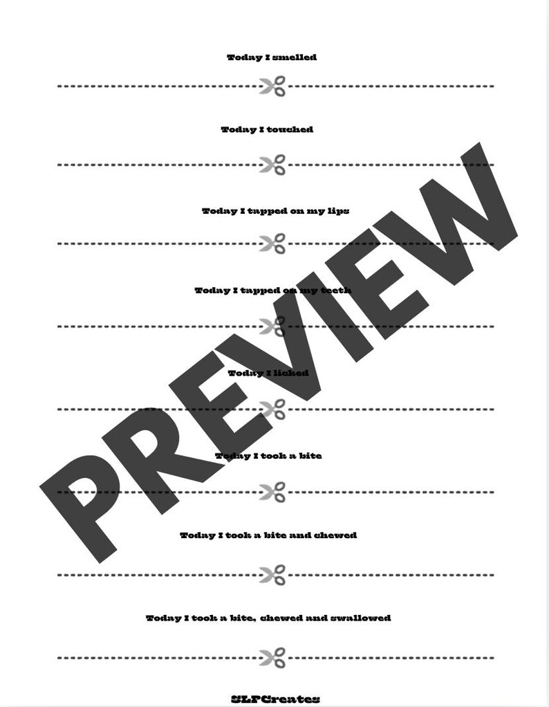 Steps to Feeding Hierarchy Log Feeding Therapy Speech and Occupational ...