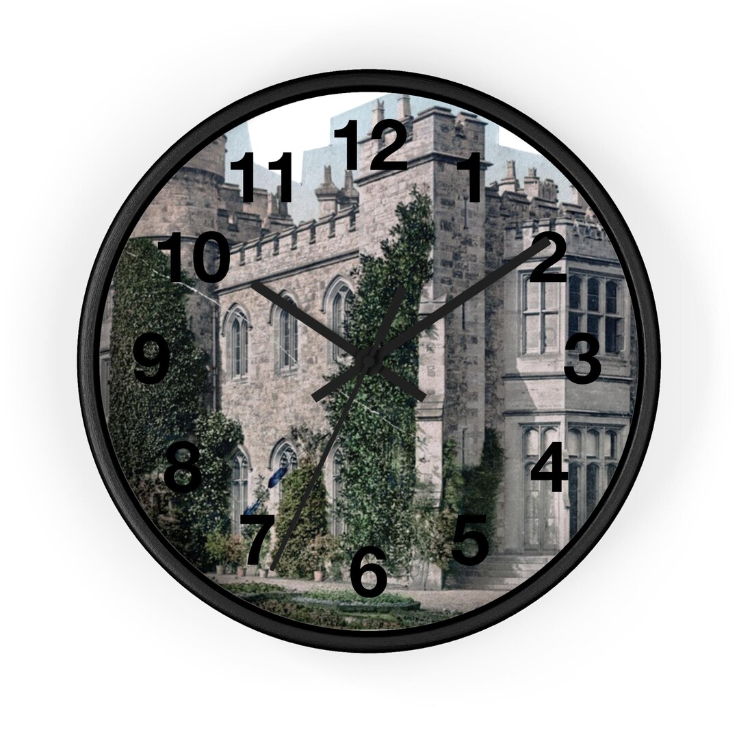 Castle Wall Clock - Etsy