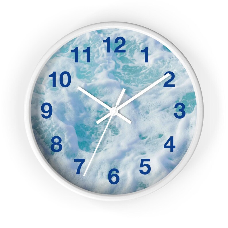 Ocean Wall Clock - Etsy
