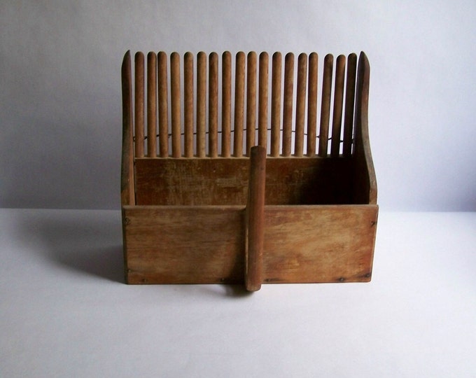 Vintage Blueberry Rake ~ Berry Picker ~ Wooden Hand Tool ~ Farmhouse ...