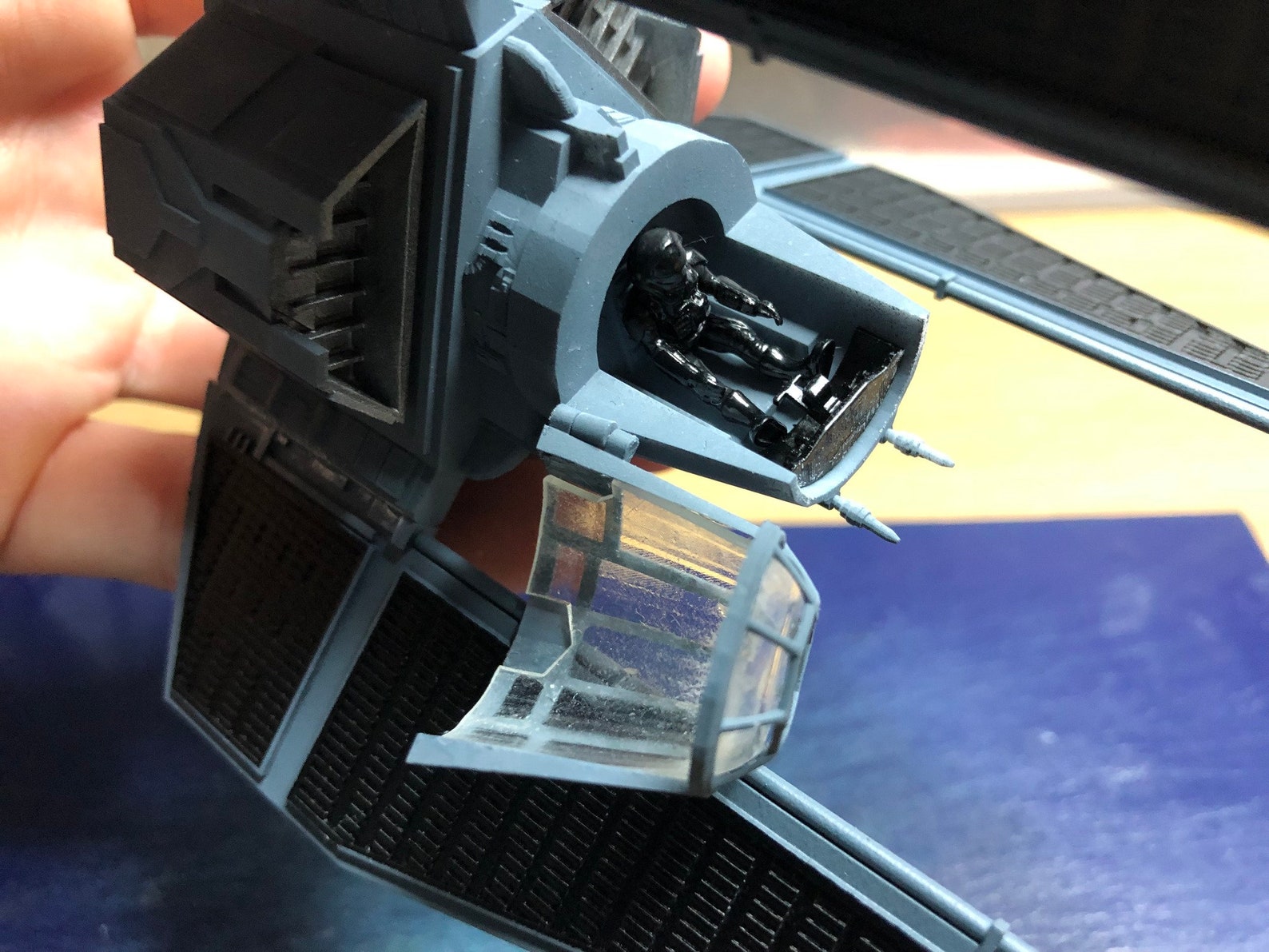 3D Printed TIE Phantom - MGS Scale - Etsy